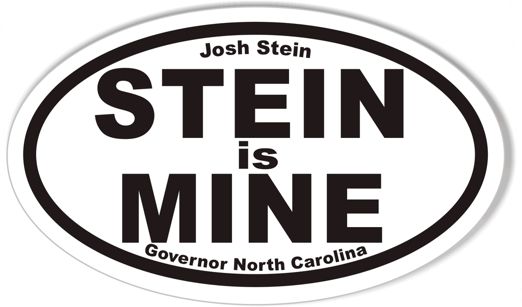 STEIN is MINE Custom Oval Bumper Stickers – StickerCafe.com