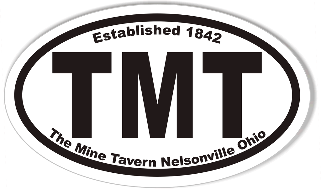 TMT Oval Bumper Stickers – StickerCafe.com