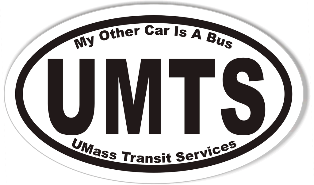 UMTS Custom Oval Bumper Stickers – StickerCafe.com