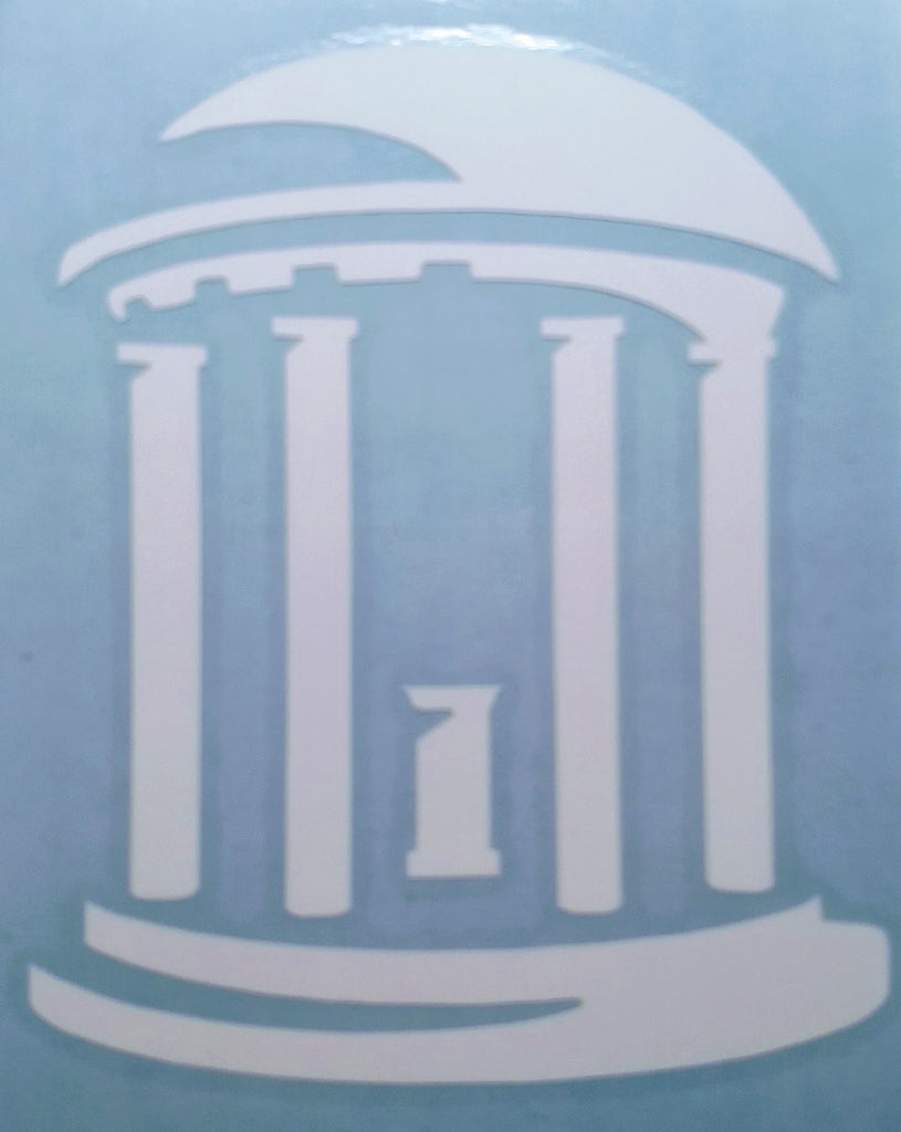 UNC Old Well Vinyl Decal – StickerCafe.com