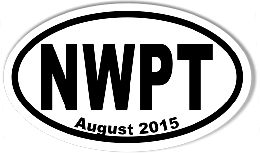 NWPT Custom Oval Bumper Stickers – StickerCafe.com